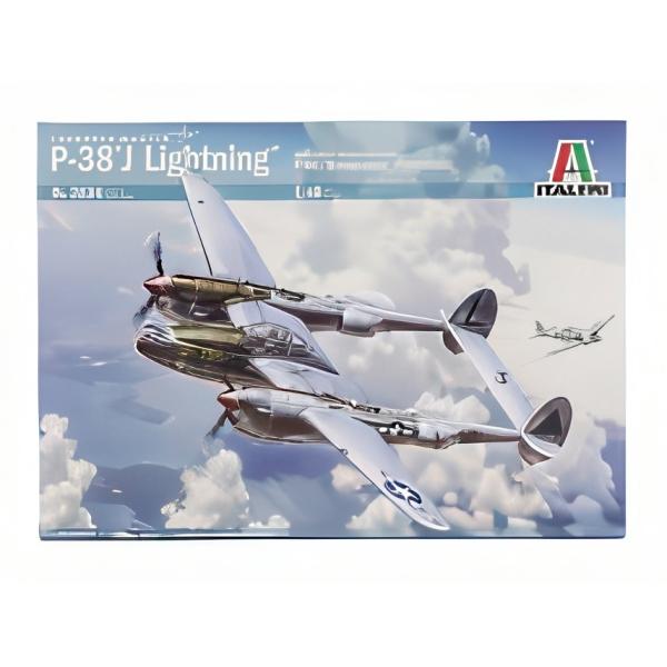 LOCKHEED MARTIN P-38J ライトニング カッチャ エアプレーン 1939/ ITALERI 1/48 モデルキット プラモデル模型