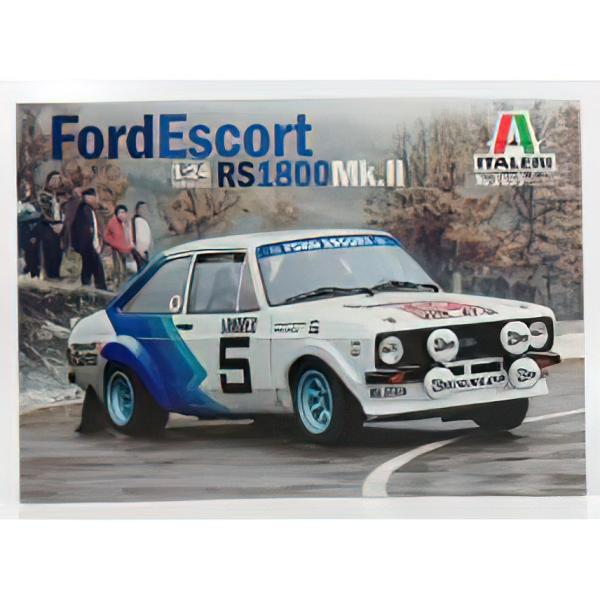 FORD ENGLAND ESCORT MKII N 5 RALLY MONTECARLO 1979 H.MIKKOLA A.HERTZ //ITALERI 1/24模型モデルキット