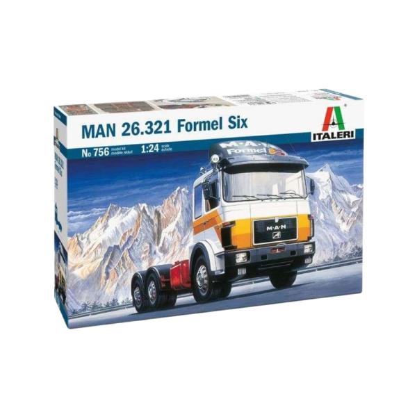 MAN F2000 26.321 6x4 Formel Si/ ITALERI 1/24  模型 プラモデル