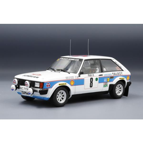 Talbotタルボ Sunbeam Lotus 1981 No.8 Rally WM Rallye Monte Carlo H.Toivonen F.Gallagher /IXO 1/18 ミニカー