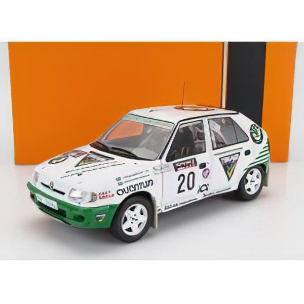 SKODA FELICIA N 20 RALLY RAC LOMBARD 1995 S.BLOMQVIST - B.MELANDER /IXO 1/18 ミニカー