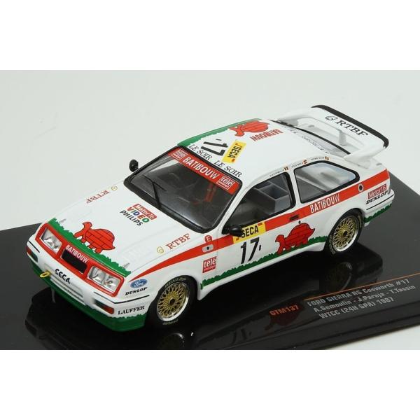 Ford Sierra RS Cosworth 17号車 WTCC スパ24時間 1987 A.Semoulin J.Pareja T.Tassin/ IXO 1/43 ミニカー