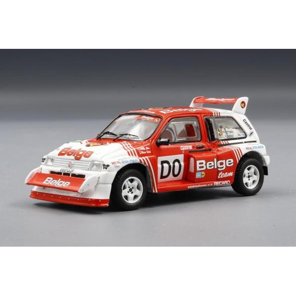 MG Metro 6R4 RHD Belge team Legend Boucles de Spa 2014 M.Duez R.Rutten/ IXO 1/43 ミニカー