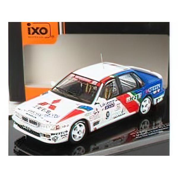 MITSUBISHI - GALANT VR-4 N 9 2nd RALLY RAC LOMBARD 1990 K.ERIKSSON - S.PARMANDER - WHITE RED BLUE /IXOイクソ 1/43 ミニカー