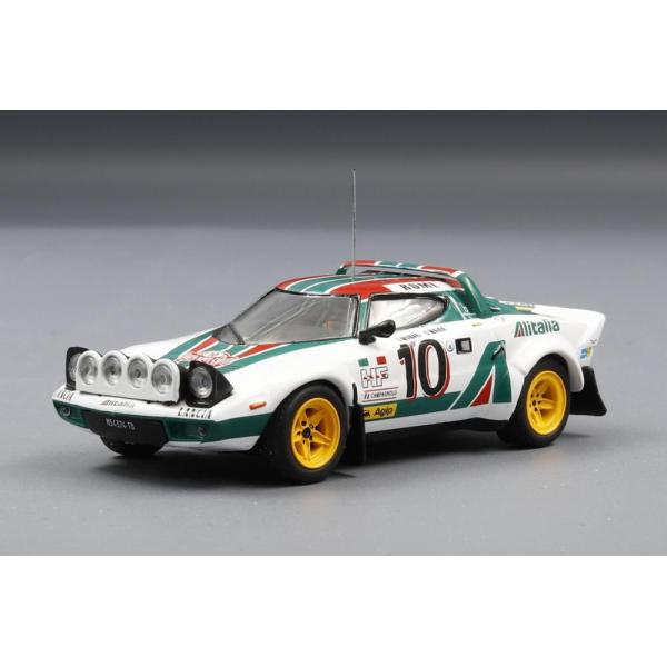 Lancia Stratos HF No.10 Lancia Alitalia racing team Alitalia Rallye WM Rallye Monte Carlo 1976 S.Munari/S.Maiga/ IXO 1/4...