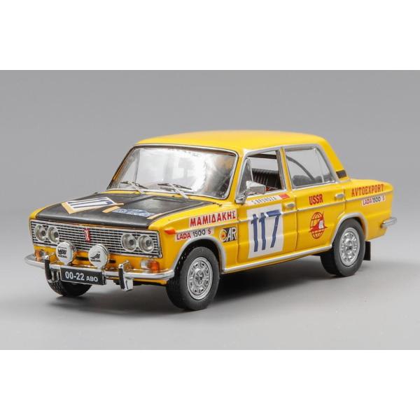 VAZ-2103 / Lada 1500S No.117 Rallye WM Rallye Acropolis 1976 S.Brundza/A.Girdauskas/ IXO 1/43 ミニカー