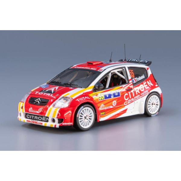 Citroen C2 S1600 No. 55 Winner Tour de Corse 2006 JWRC B. Tirabassi JJ.Renucci/ IXO 1/43 ミニカー