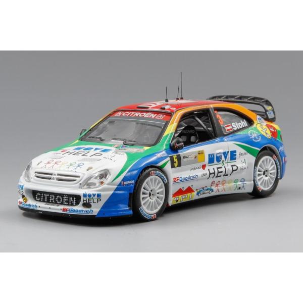 Citroen Xsara WRC No. 5 Rally Germany 2005 M. Stohl / I. Minor/ IXO 1/43 ミニカー