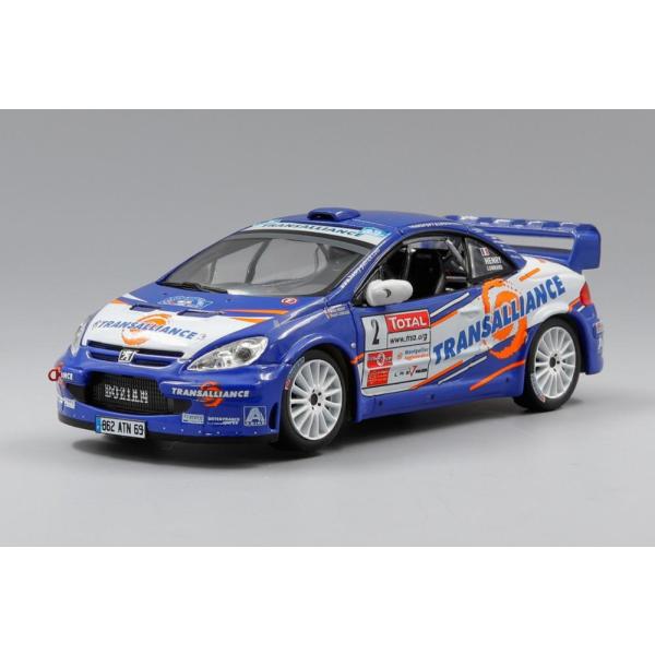 Peugeot 307 WRC No.2 1st Rallye Cevennes 2007 P. Henry / M. Lombard/ IXO 1/43 ミニカー