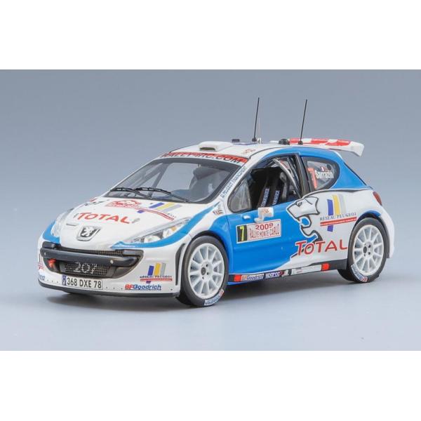 Peugeot 207 S2000 #7 3rd Rally Monte Carlo 2009 J.J.Renucci / S.Sarrazin/ IXO 1/43 ミニカー