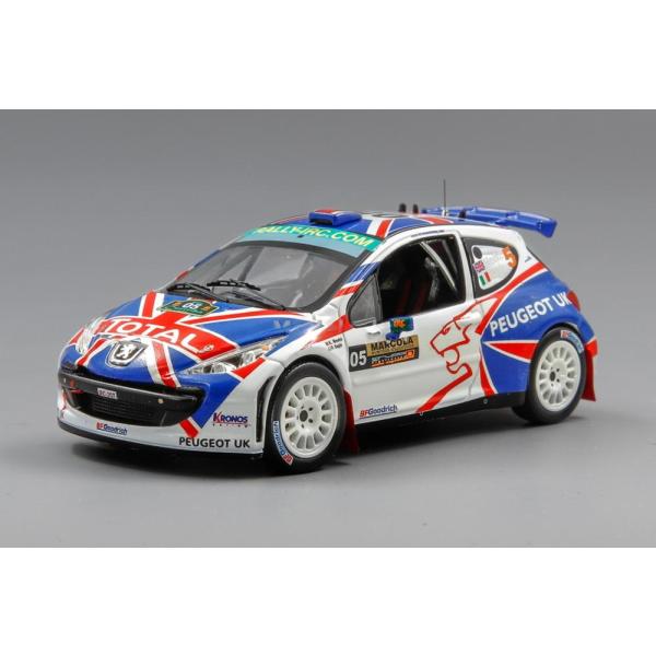 Peugeot 207 S2000 No. 5 Winner Rally Brazil 2009 K.Meeke / P. Nagle/ IXO 1/43 ミニカー