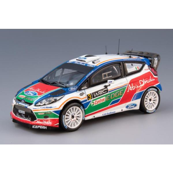Ford Fiesta RS WRC No.3 Uk Test Kirkbride Airfield 2011 Marco Simoncelli/ IXO 1/43 ミニカー