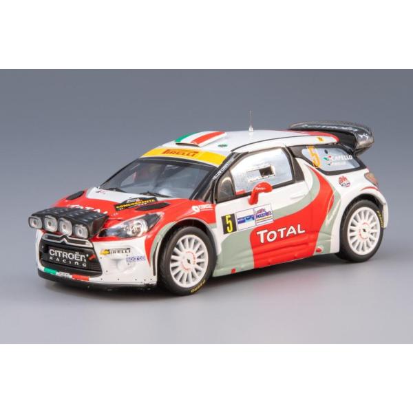 Citroen DS3 WRC No. 5 Monza Rally Show 2011 R.Capello L. Pirollo/ IXO 1/43 ミニカー