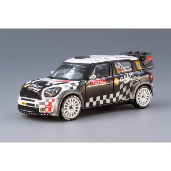 Mini John Cooper Works No.12 Rallye Monte Carlo 2012 A. Araujo M.Ramalho/ IXO 1/43 ミニカー