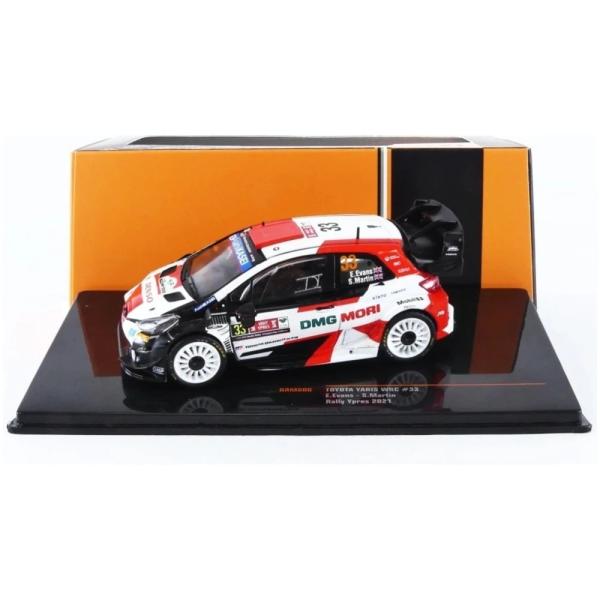 TOYOTA Yaris WRC- Rallye Ypres 2021 トヨタ ヤリス / IXO 1/43 ミニカー