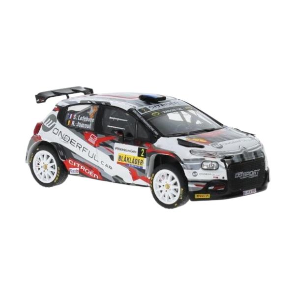 ラリーデュコンドロス Citroen C3 Rally2 2021 No.2 S. Lefebvre R. Jamoul / IXO 1/43 ミニカー