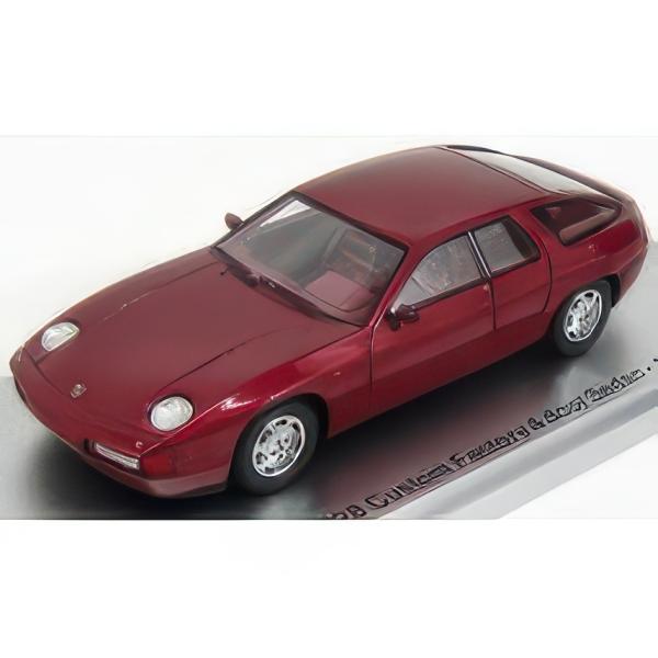 PORSCHE 928 CUSTOM FACTORY 4DOOR SEDAN 1986 RED MET/Kess-Model 1/43ミニカー