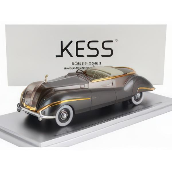 ROLLS ROYCE - PHANTOM III LABOURDETTE VUTOTAL CABRIOLET OPEN 1947 - GREY GOLD MET/Kess-Model 1/43ミニカー