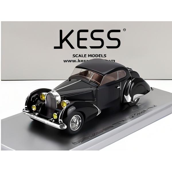 BUGATTI T57 LABOURDETTE VUTOTAL クーペ 1936 ブラック/ Kess-Model 1/43 ミニカー