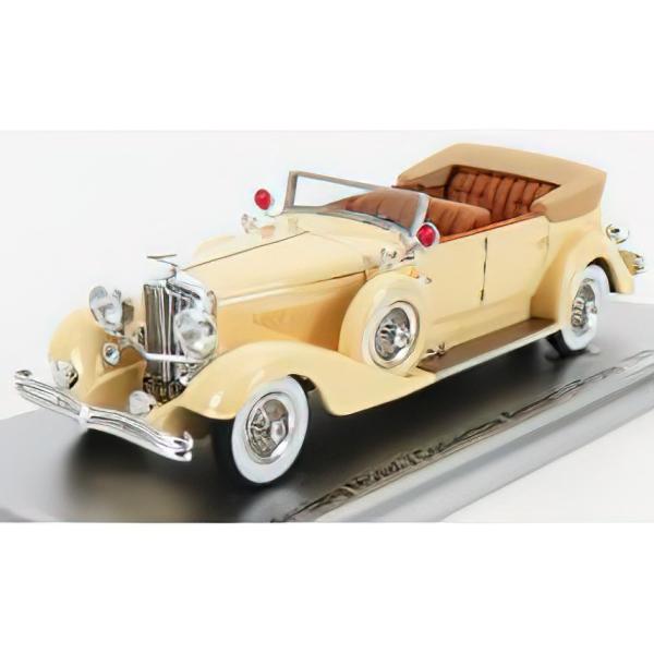 DUESENBERG - MODEL J CONVERTIBLE BERLINE BY MURPHY OPEN 1929 - CREAM /Kess-Model 1/43 ミニカー
