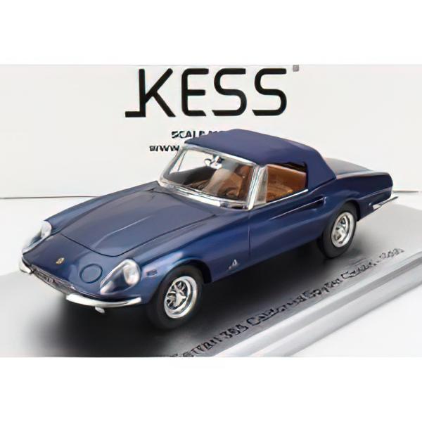 FERRARIフェラーリ 365 CALIFORNIA SPIDER CLOSED 1966 - BLUE /Kess-Model 1/43 ミニカー