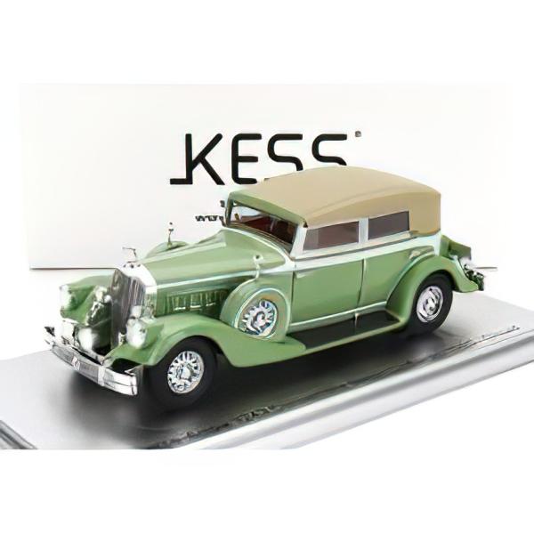 PIERCE ARROW  124 CONVERTIBLE BERLINE SEDAN LE BARON CLOSED 1933  LIGHT GREEN/Kess-Model 1/43ミニカー