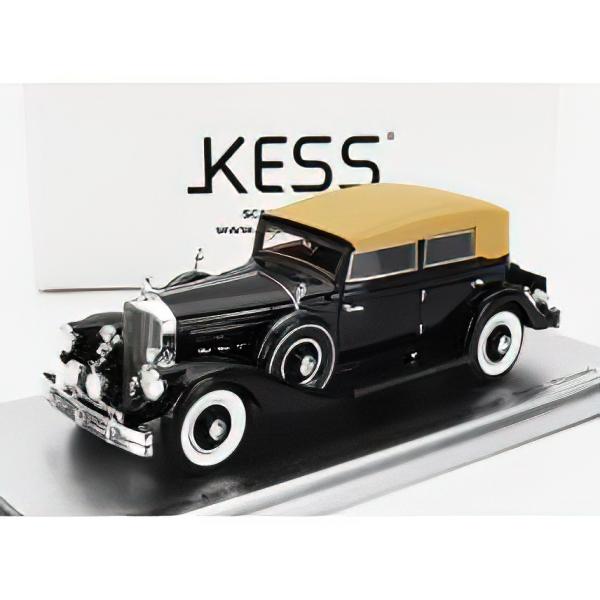 PIERCE ARROW  124 CONVERTIBLE BERLINE SEDAN LE BARON CLOSED 1933  BLACK/Kess-Model 1/43ミニカー