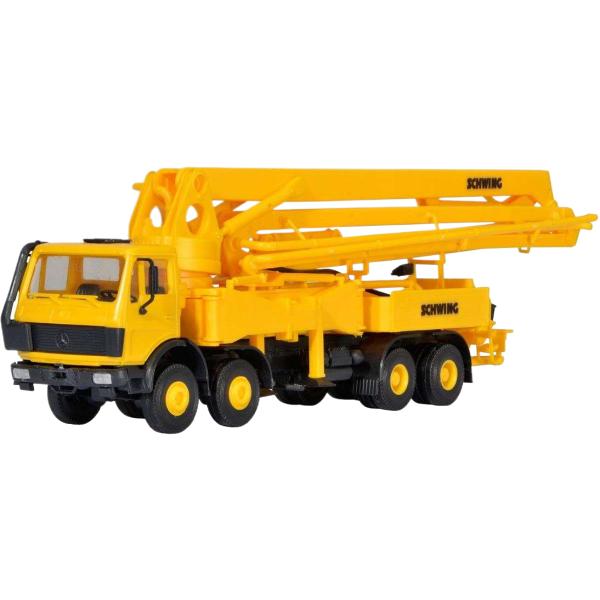 Schwing コンクリートポンプ 4軸 10200 / Kibri 1/87 建設機械模型 工事車両