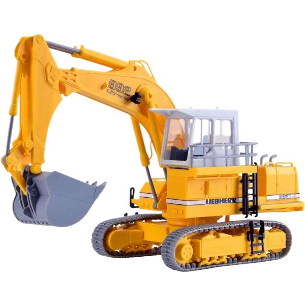 Liebherr R992 Litronic バックホウバケット 11278 ショベル / Kibri 1/87 建設機械模型 工事車両