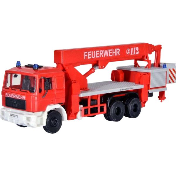 消防 MAN Ruthmann Steiger付き 18273 / Kibri 1/87 建設機械模型 工事車両