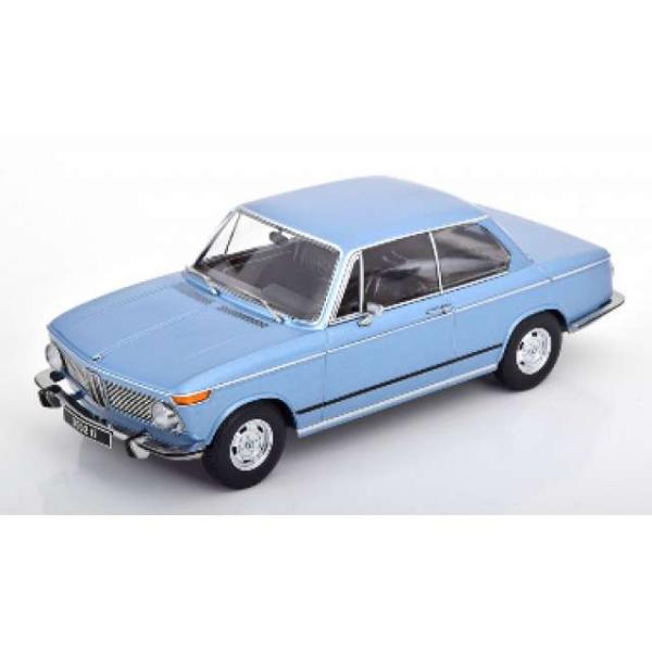 1971 BMW 2002 ti 1.Serie, lightblue metallic/KK-SCALE 1/18ミニカー