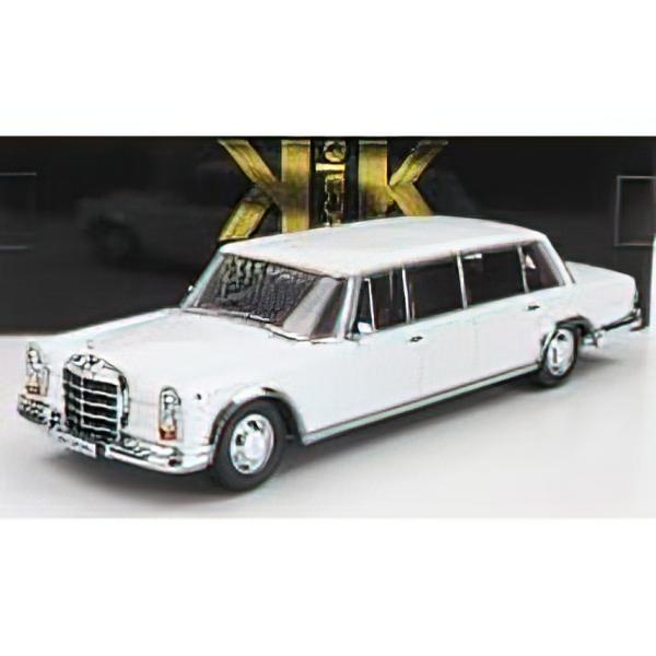 【予約】4-6月以降発売予定MERCEDES BENZメルセデスベンツ - S-CLASS 600 LWB PULLMAN (W100) 1964 - WHITE /KK-SCALE 1/18 ミニカー