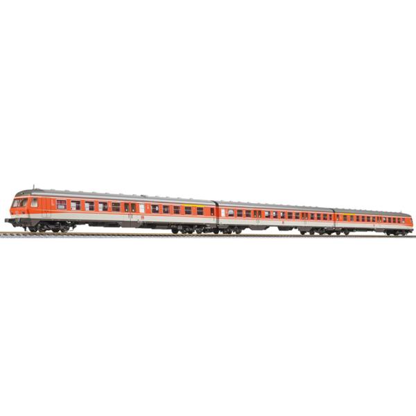 HOゲージ 鉄道模型 Liliput リリプット ドイツ鉄道 BR 614 914 3両セット Era V AC Digital Decoder ESU LokPilot DB AG DC
