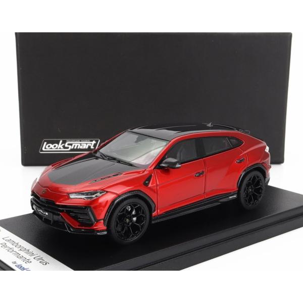 LAMBORGHINI URUS PERFORMANTE 2022 ロッソエフェスト レッドカーボン / LOOKSMART 1/43 ミニカー