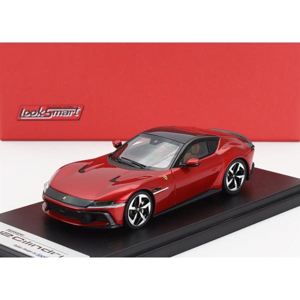【予約】2026年発売予定FERRARI 12CILINDRI V12 830cv 2024 ロッソマグマ レッドメタリック / LOOKSMART 1/43 ミニカー