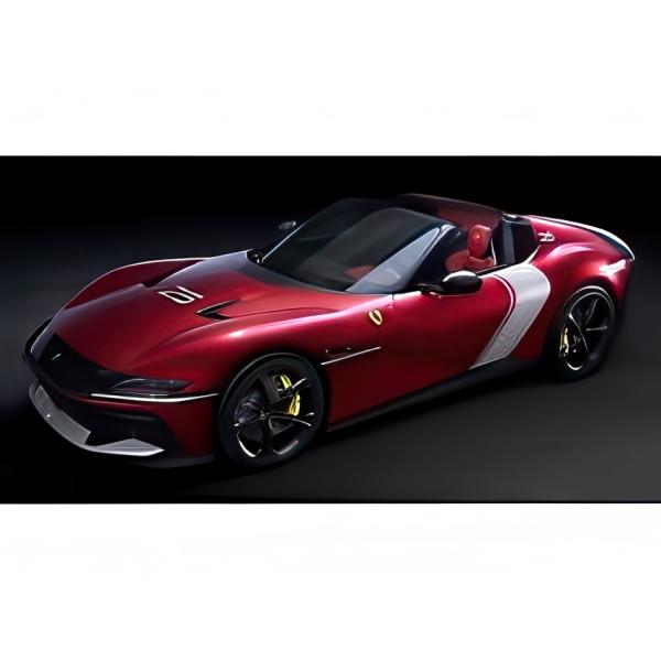 【予約】10-12月以降発売予定FERRARI 12チリンドリ スパイダー オープン #25 2025 ロッソ・レーシング マットレッド/ホワイト/ LOOKSMART 1/43 ミニカー