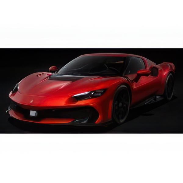 【予約】12月以降発売予定FERRARI 296 スペチアーレ 2025 ロッソマグマ レッド ブラック/ LOOKSMART 1/43 ミニカー