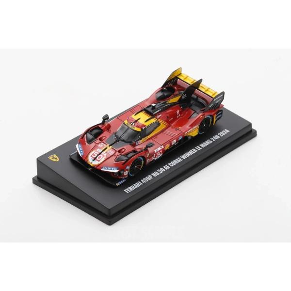 FERRARI 499P Hypercar Winner 24h Le Mans 2024 フェラーリ 優勝 ルマン / LOOKSMART 1/64 ミニカー