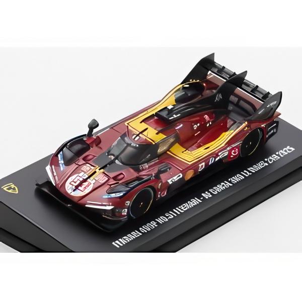 【予約】2026年発売予定FERRARI 499P フェラーリ AFコルセ No.51 2025 ルマン24時間 3位 レッド/ LOOKSMART 1/64 ミニカー