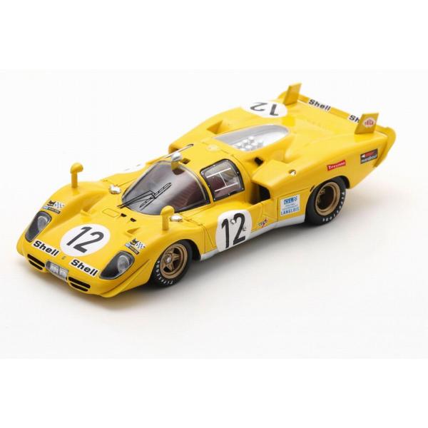 【予約】2026年以降発売予定フェラーリ 512S 5.0L V12 #12 ル・マン24時間 1970 H.ド・フィアルラン / LOOKSMART 1/43 ミニカー