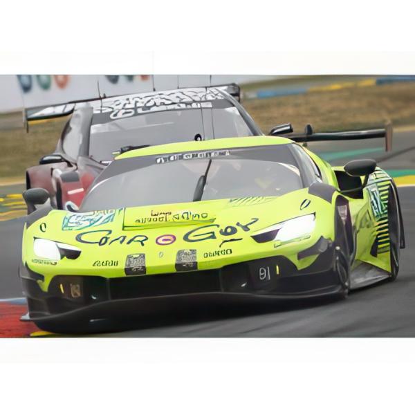 【予約】12月以降発売予定FERRARI 296 LMGT3 3.0L TURBO V6 TEAM KESSEL RACING N 57 24h LE MANS 2025 ダニエル・セラ 木村武史 キャスパー・スティーブンソン イエロー ブ...