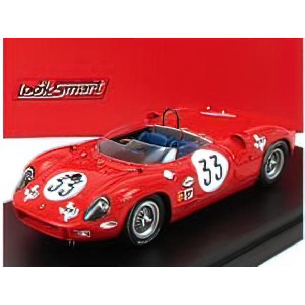 FERRARIフェラーリ - 275P SPIDER N 33 12h SEBRING 1965 U.MAGLIOLI - G.BAGHETTI - RED /LOOKSMART 1/43 ミニカー