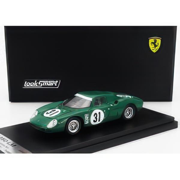 FERRARI 250LM クーペ 31号車 1965年セブリング12時間レース 3位 ドライバー:デイビッド・パイパー/トニー・マッグス グリーン/LOOKSMART 1/43ミニカー
