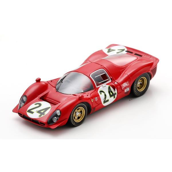 【予約】2026年以降発売予定フェラーリ 330 P4 4.0L V12 #24 デイトナ24時間 2位 1967 L.スカルフィオッティ / LOOKSMART 1/43 ミニカー