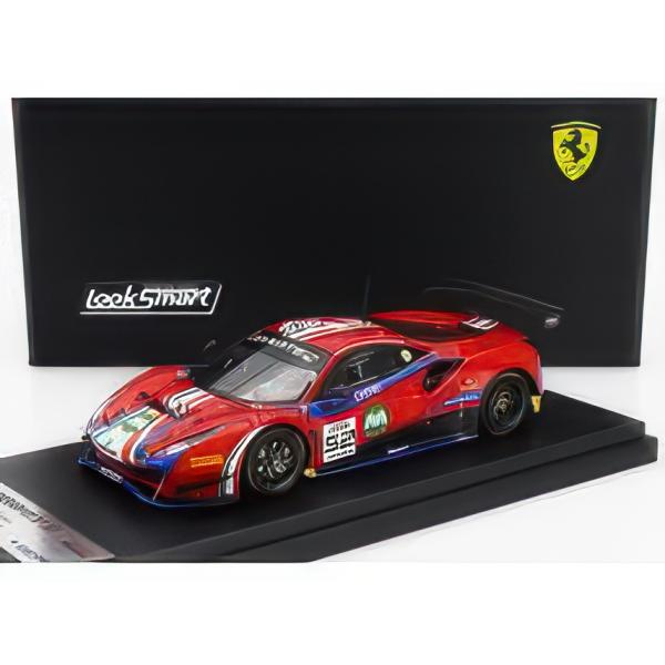 FERRARI 488 GT3 EVO TEAM AF CORSE N 52 24h SPA 2023 ANDREA BERTOLINI LOUIS MACHIELS JEF MACHIELS LILOU WADOUX RED/LOOKSM...