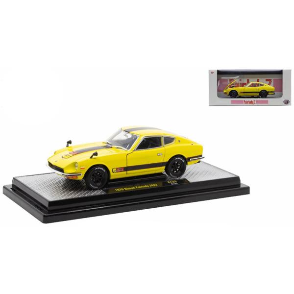 Nissan日産 FairladyフェアレディZ Z432 1970 イエロー 旧車 模型 モデル / M2MACHINES 1/24 ミニカー 模型