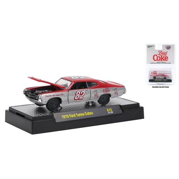 Fordフォード Torinoトリノ コブラ 1970 ダイエットコーラ 模型 モデル / M2MACHINES 1/64 ミニカー 模型
