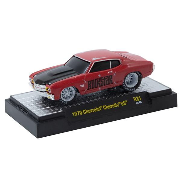 Chevroletシボレー Chevelleシェベル SS ロックスター 1970 模型 モデル / M2MACHINES 1/64 ミニカー 模型