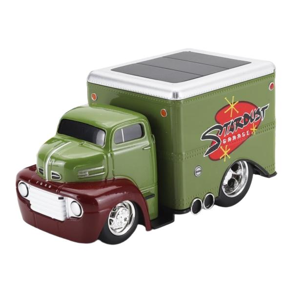 FORDフォード USA COE VANバン TRUCKトラック STARDUSTスターダスト GARAGEガレージ 2-ASSI2軸 CUSTOMカスタム 1950 GREENグリ / MAISTO 1/64 ミニカー