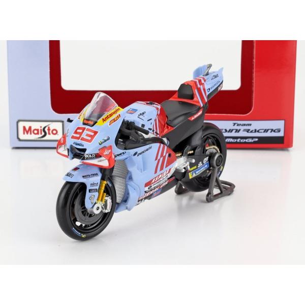 【予約】 Ducatiドゥカティ Desmosediciデスモセディチ GP23 Team Gresini Racing No.93 MotoGP 2024 Marc Marquezマ / MAISTO 1/18 バイク